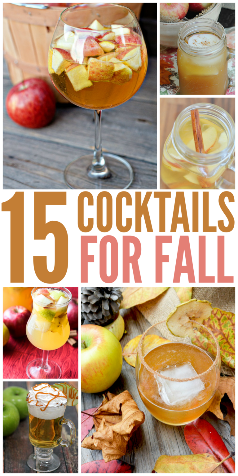 15 Fabulous Fall Cocktails - Mommy Mafia