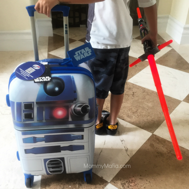 My Traveling Jedi Needed His Own R2D2 Suitcase - Mommy Mafia