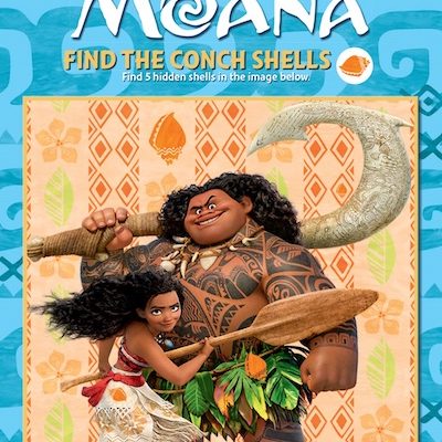 Free Moana Activity Sheets - Mommy Mafia