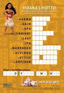 Free Moana Activity Sheets - Mommy Mafia